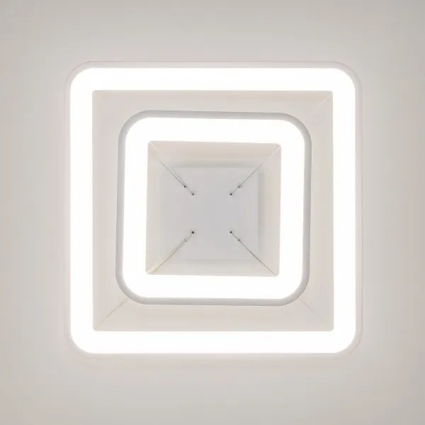 Brilagi - LED Stmív. lustr na lanku FALCON SLIM LED/78W/230V 50x50 cm bílá + DO