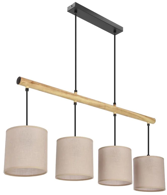 Závěsný lustr Combi pro žárovku 4x E27  - Candellux