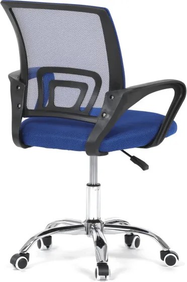 Dětská otočná židle modrá KA-L103 BLUE