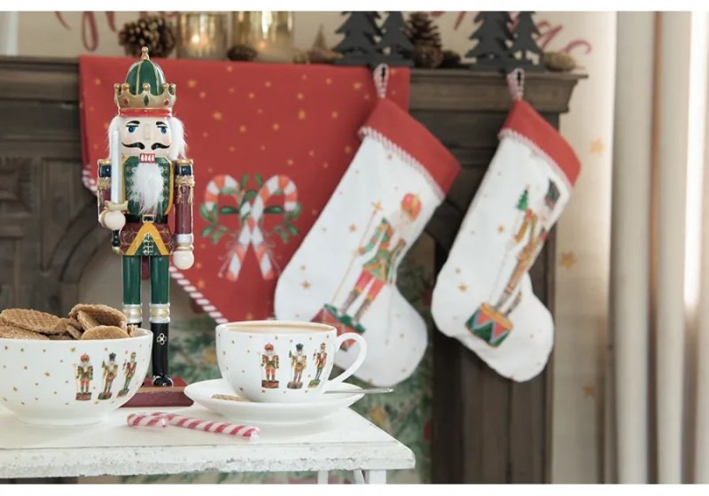 Porcelánová miska s Louskáčky Happy Little Christmas – 500 ml