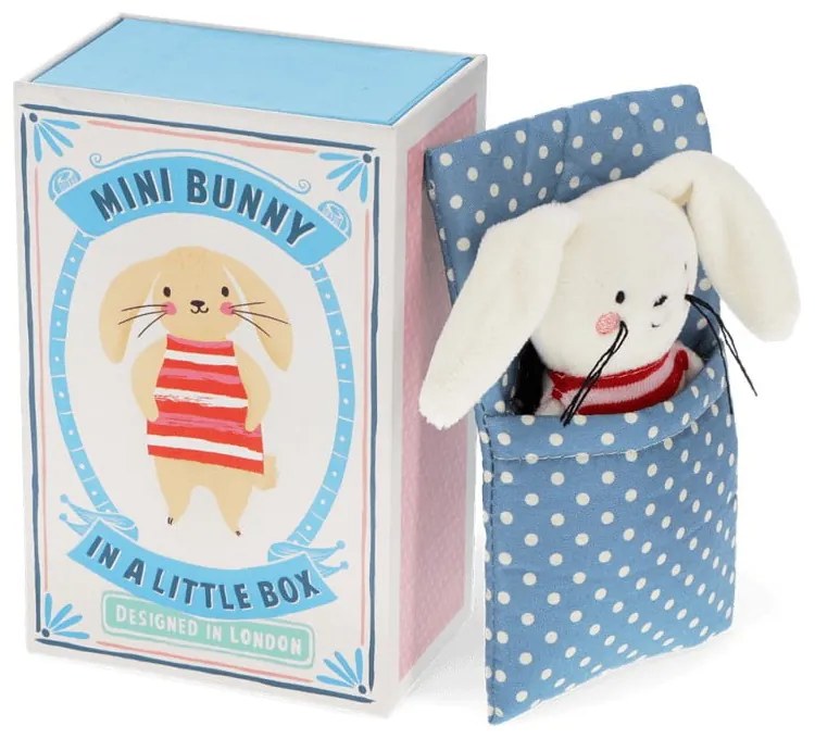 Plyšová hračka Mini Bunny in a Little Box – Rex London Biano.cz