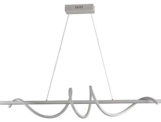 LED Stmívatelný lustr na lanku LED/50W/230V 3000-6500K 100 cm + dálkové ovládání