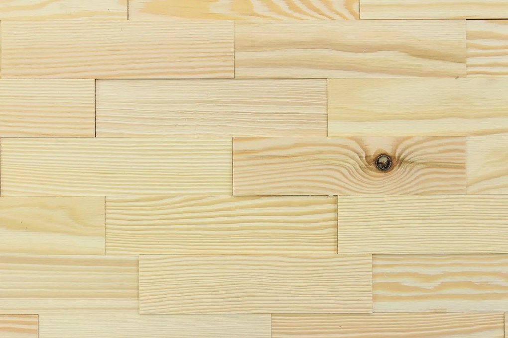 SEVERSKÁ BOROVICE 200 - kartáčovaný dřevěný obklad, lamela 3D