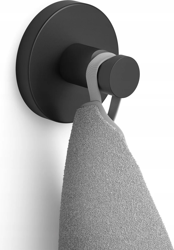 Zack Scala Koupelnový věšák na ručníky Černý