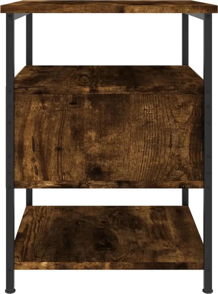 vidaXL Noční stolky 2 ks 40 x 42 x 56 cm kompozitní dřevo [826028] Barva: dub sonoma