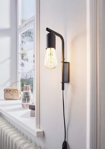 Eglo 98064 - Nástěnné svítidlo ADRI 1xE27/60W/230V