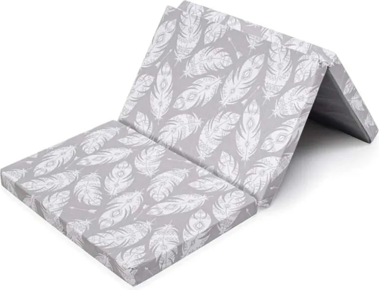 Skládací matrace do postýlky New Baby STANDARD 120x60x5 cm pírka