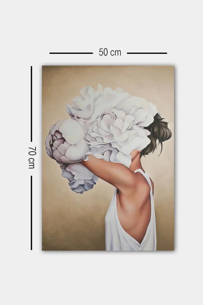 Obraz WOMAN IN FLOWER 50x70 cm