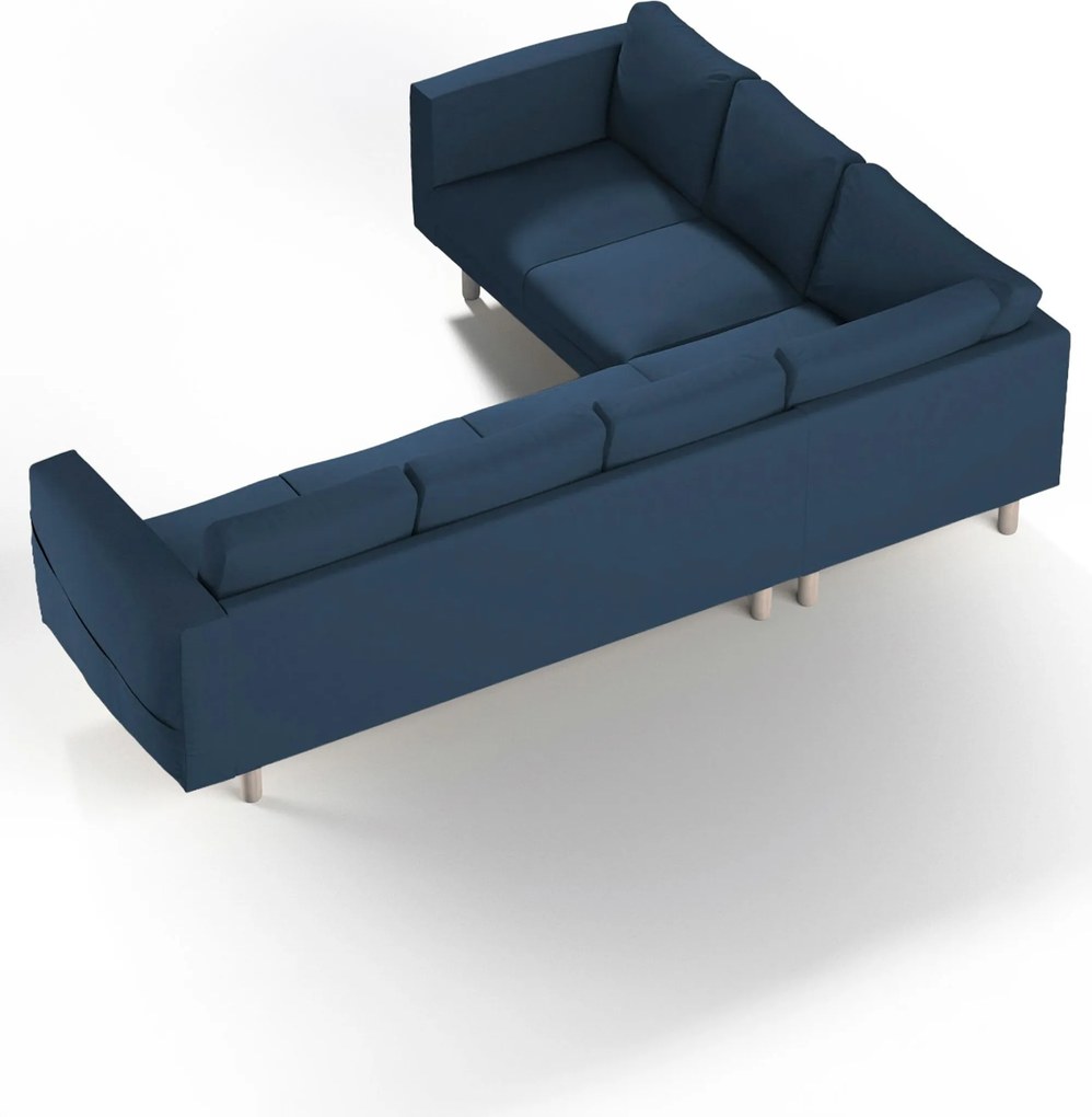 Potah na pohovku IKEA Norsborg rohová 5-místná barva tmavě modrá