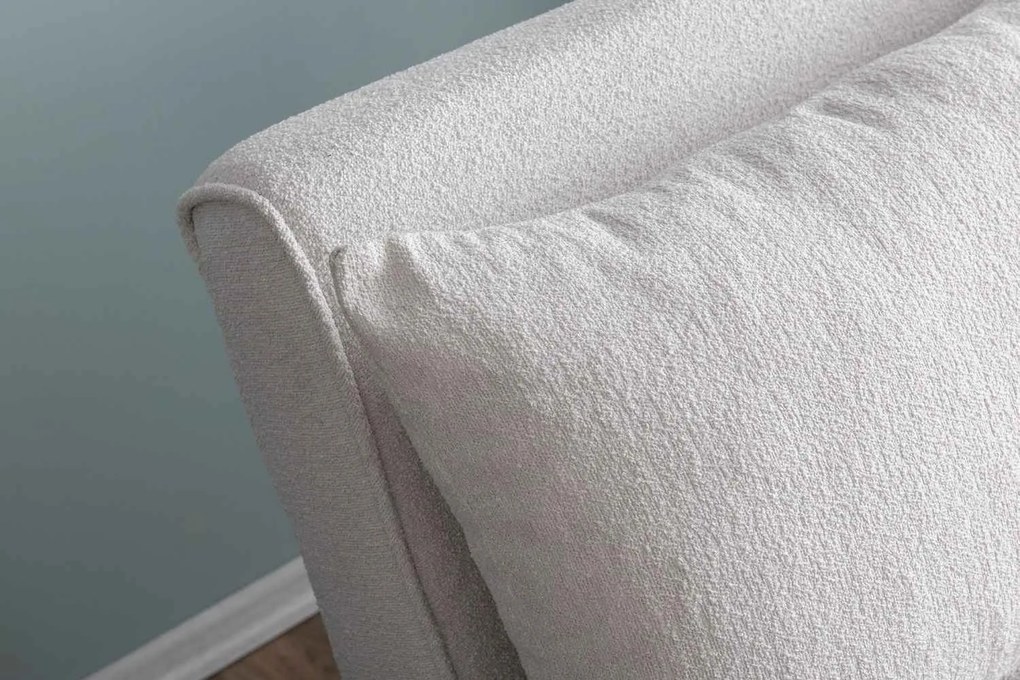 Designová rozkládací pohovka Felicitas II 120 cm krémová