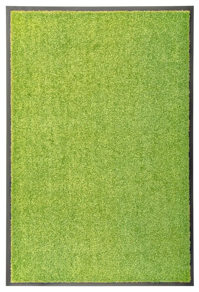 Rohožka pratelná zelená 60 x 90 cm 323428