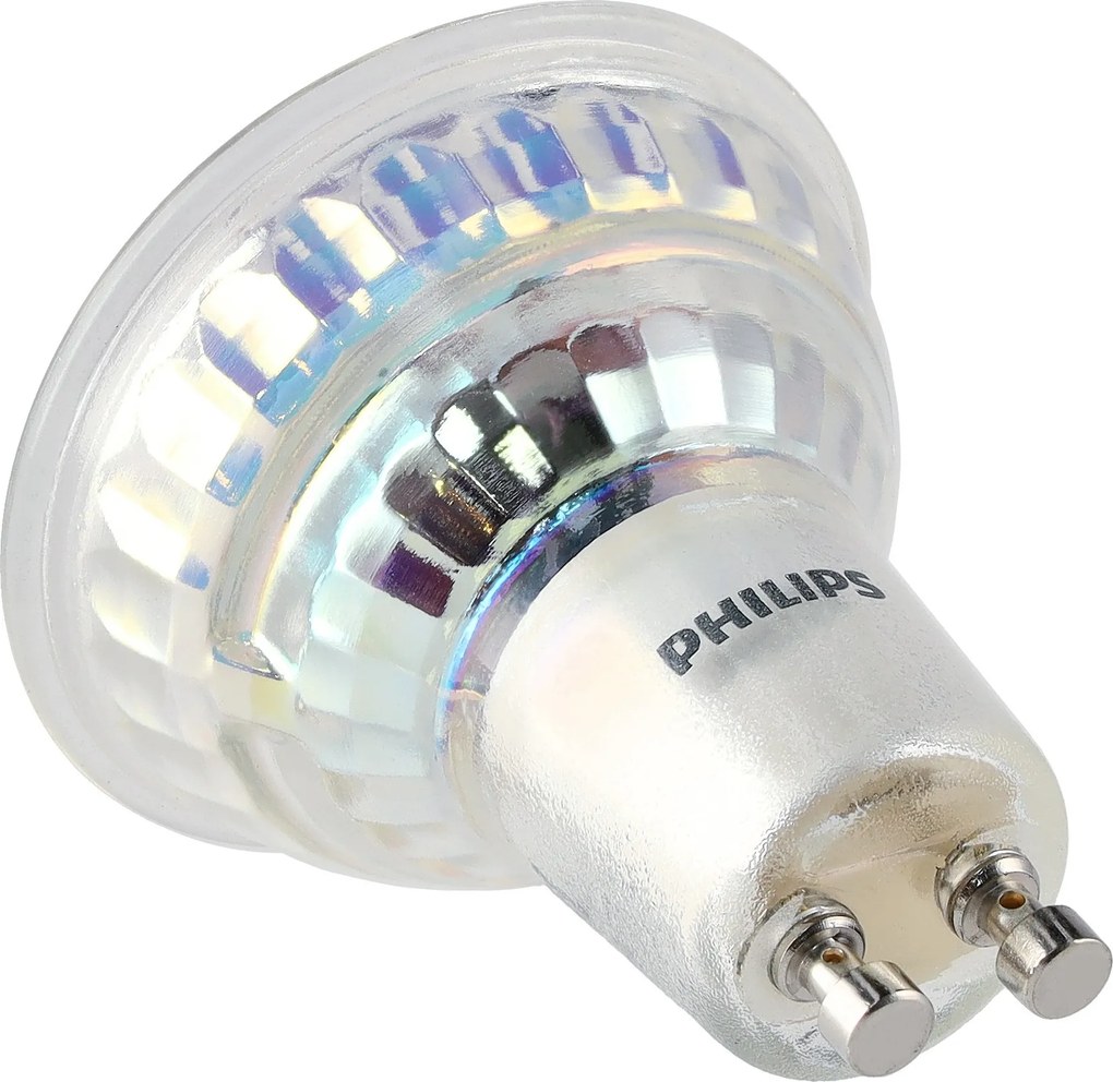 SADA 10x GU10 LED žárovka PHILIPS 4,9W 550lm - teplá bílá