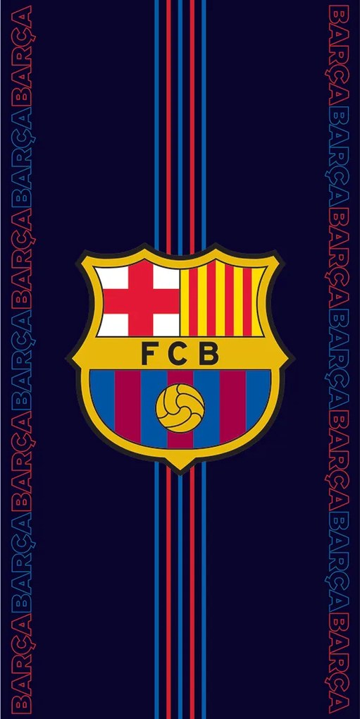 Fotbalová osuška FC Barcelona Racing