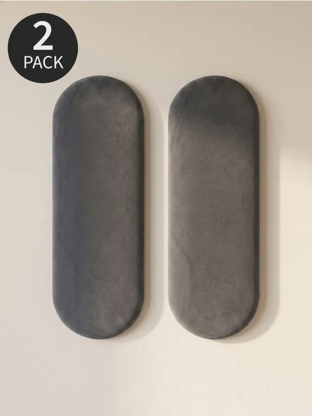 Sinsay - Čalouněné stěnové panely 2 pack - šedá