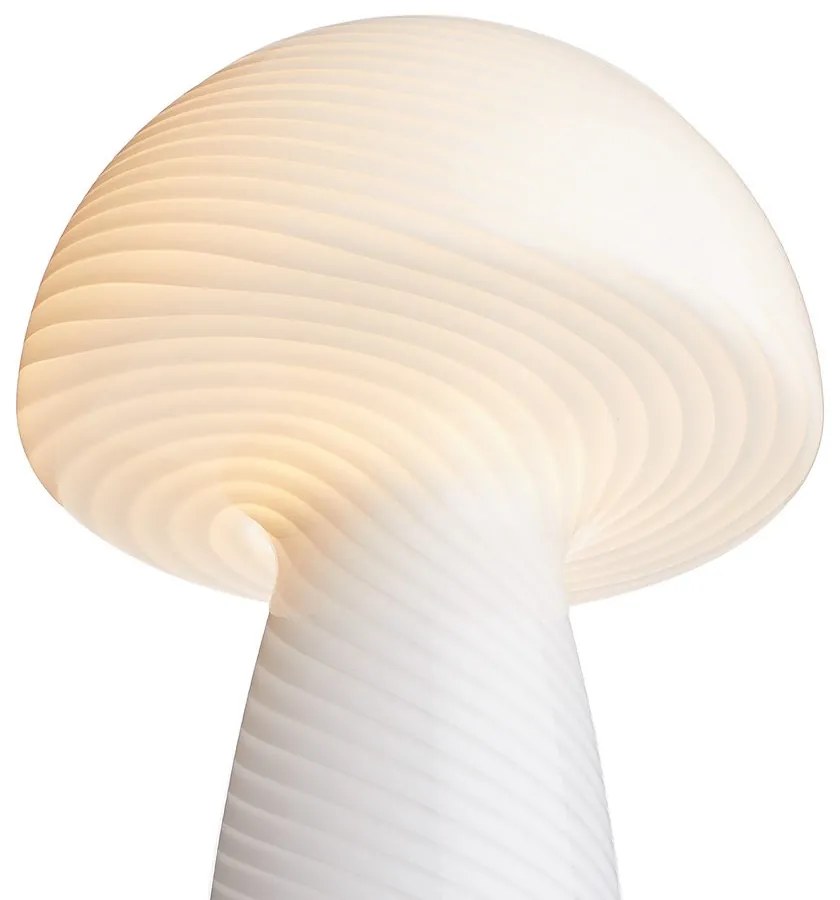 FUNGI TOWN Stolní lampa - bílá