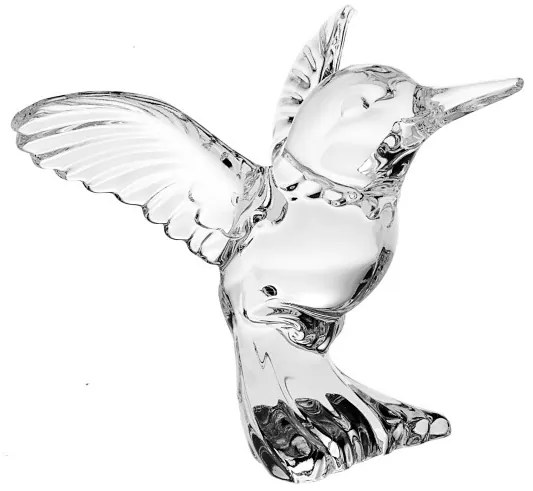 Bohemia Crystal skleněná figurka kolibřík
