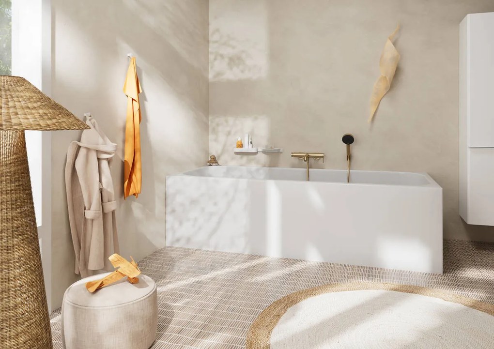 HANSGROHE Hansgrohe, sprchový držák Porter S, kartáčovaný bronz, HAN-28331140