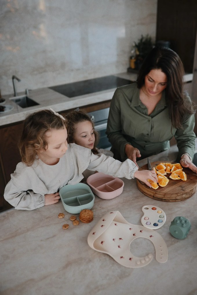Mushie Svačinový box Blush