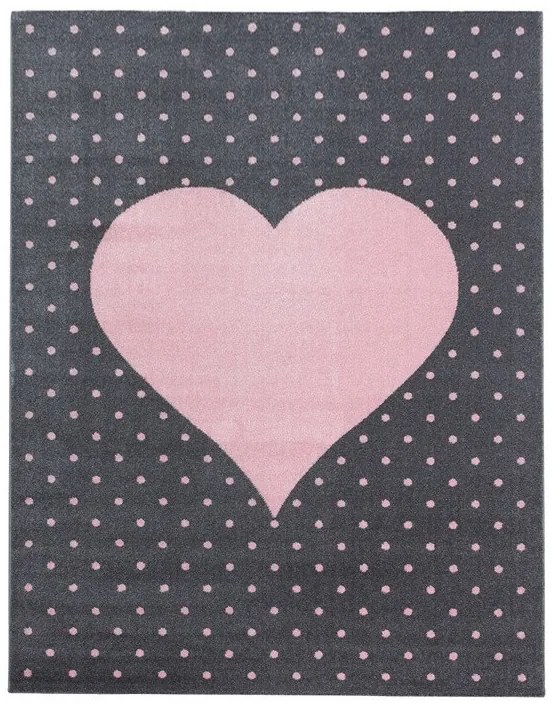 Hans Home | Dětský kusový koberec Bambi 830 pink - 160x230