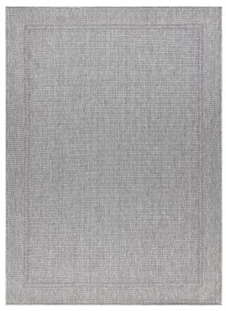 koberec TIMO 5979 SISAL venkovní rám světle šedá velikost 160x220 cm | krásné koberce cz