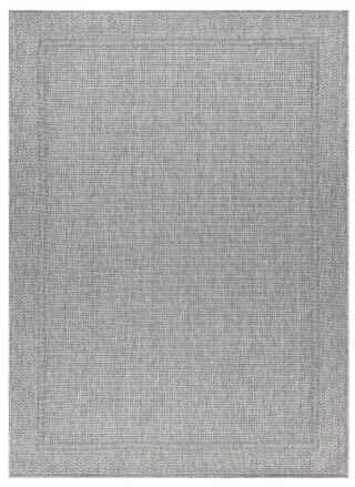 koberec TIMO 5979 SISAL venkovní rám světle šedá velikost 200x290 cm | krásné koberce cz