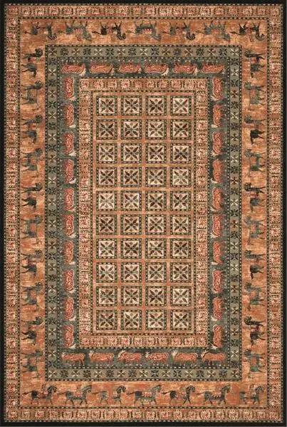 Perský kusový koberec Osta Kashqai 4301/500 hnědý Pazyryk Osta 135 x 200