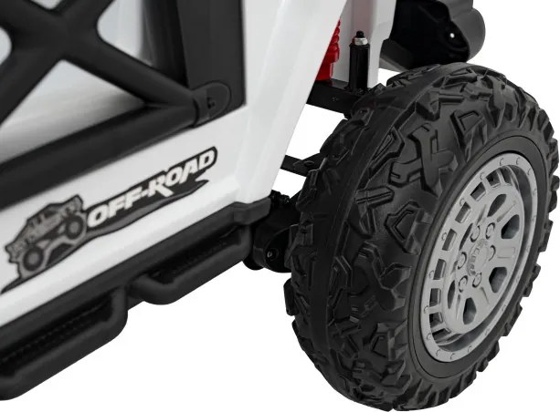 Elektrické autíčko OFF ROAD Speed bílé