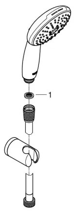 GROHE 26769001 - Sprchová sada VITALIO START 110 1750 mm lesklý chrom