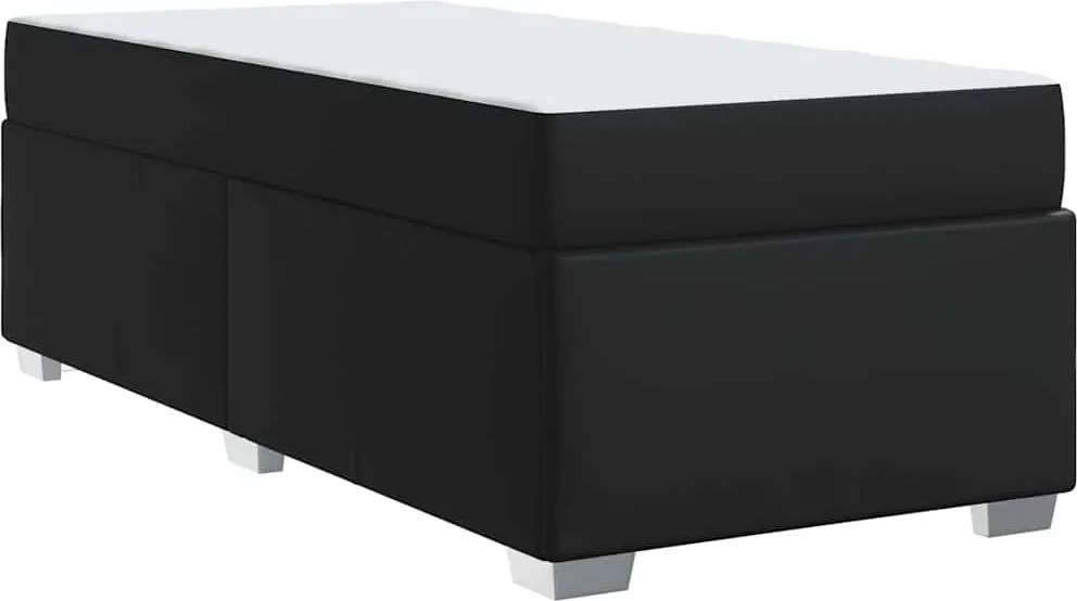 Rám postele Černá 90 x 200 cm PVC 3399222