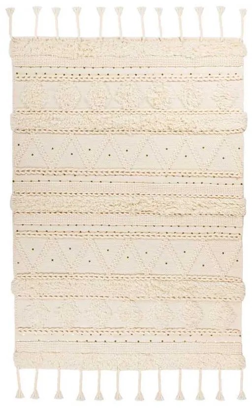 Kayoom Kusový koberec Bohist 525 Krémová Rozměr koberce: 160 x 230 cm