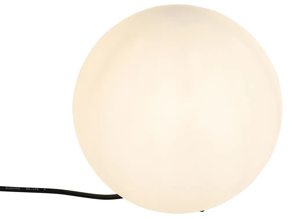 Chytrá venkovní lampa bílá 25 cm IP65 vč. WiFi A60 - Nura