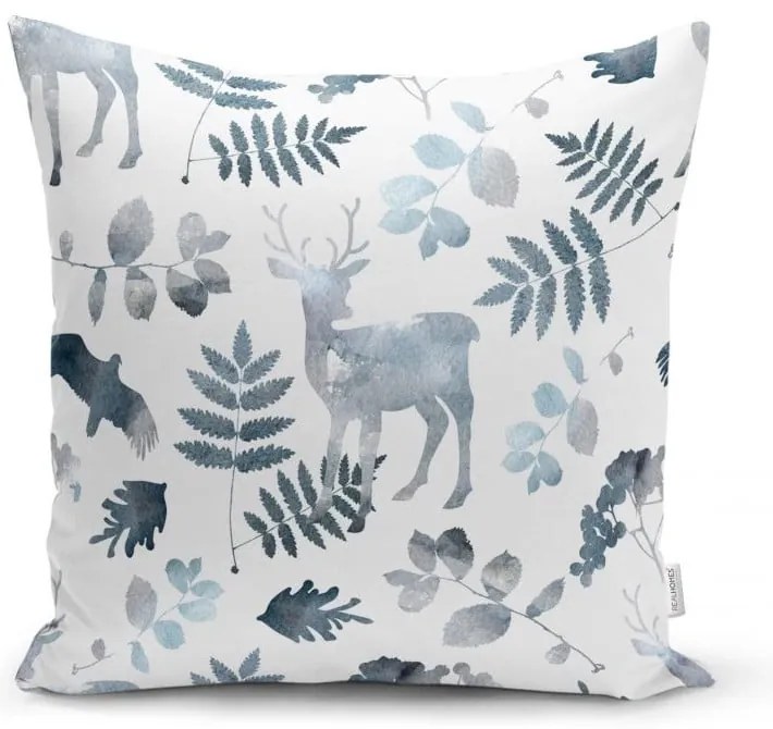 Sada 4 vánočních povlaků na polštář a běhounu na stůl Minimalist Cushion Covers Christmas Forest
