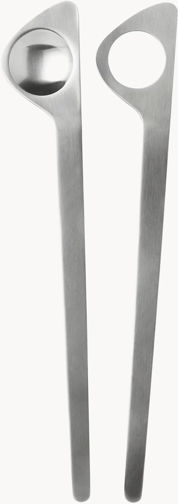 Sada salátového příboru z nerezové oceli Arne Jacobsen, 2 díly