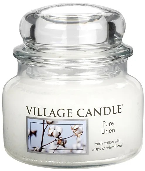Village Candle Vonná svíčka ve skle Čisté prádlo (Pure Linen) 269 g