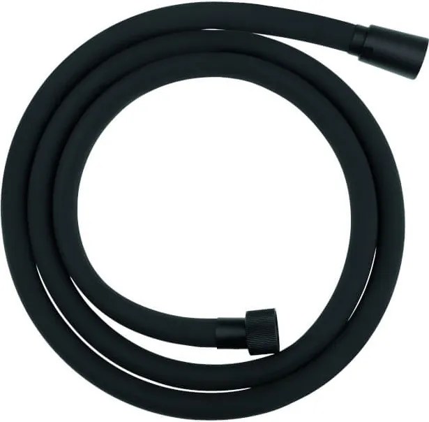 Laveo Pretto, silikonová sprchová hadice 150 cm, černá, LAV-CRP_74PD