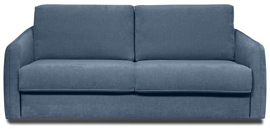 Modrá žinylková pohovka na každodenní spaní/rozkládací 189 cm Storm – Scandic