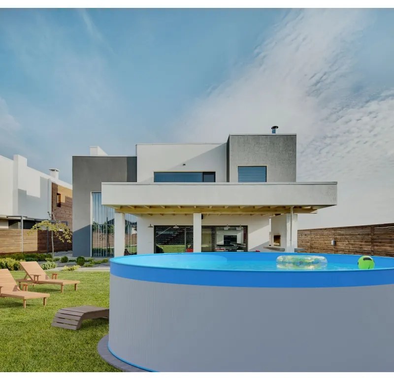 Bazén Planet Pool WHITE/Blue - samotný bazén 350x90 cm - Planet Pool