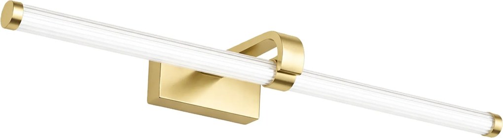 Toolight Toolight, LED nástěnné svítidlo 60cm, 13W, 4000K, 1000lm, APP1884-1W, zlatá lesklá, OSW-66039