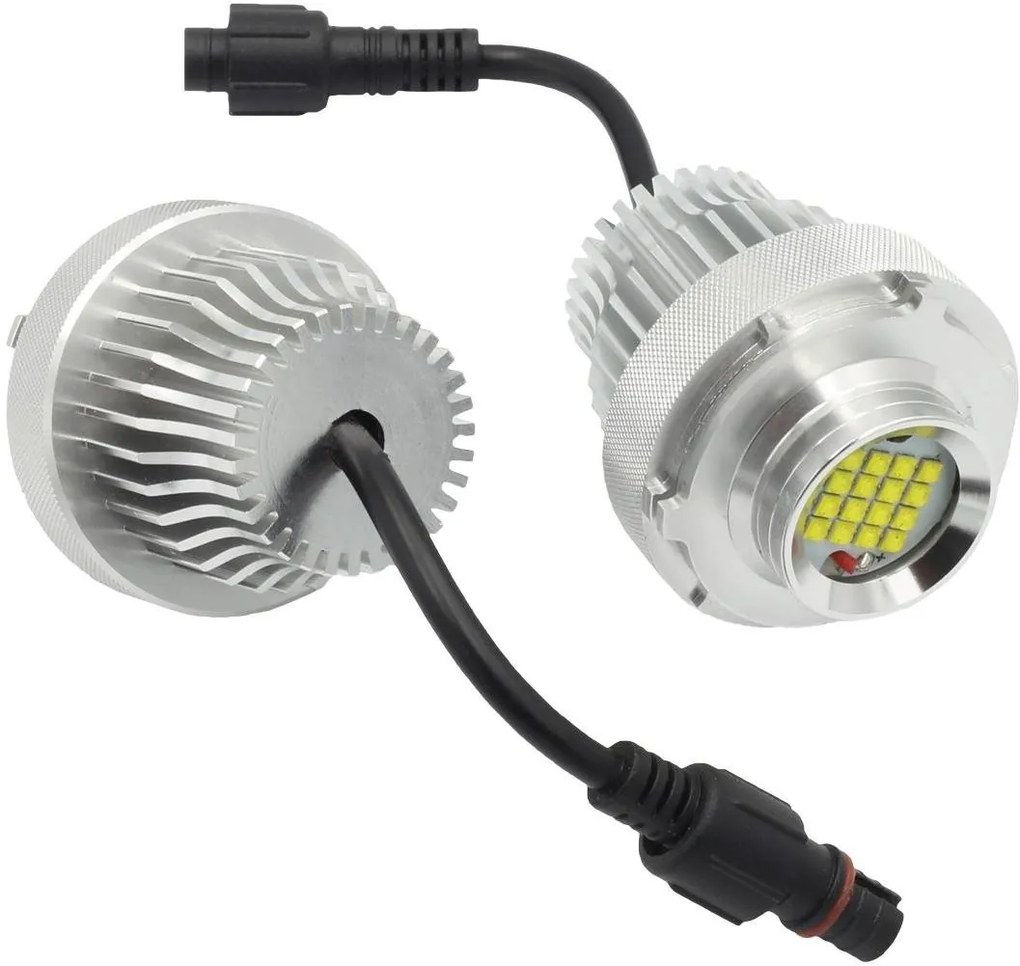Led autožárovka uni led žárovky angel eyes 30w bmw 5 e60 e61 lci 2007-2010 halogen bílá ms-043231