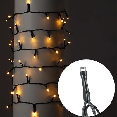LED světelný řetěz 80 LED teplá bílá 150 cm