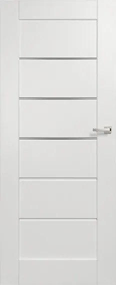 Interiérové dveře vasco doors PRIMO model 4 Průchozí rozměr: 70 x 197 cm, Orientace dveří: Levé dveře, Dekor: Dub skandinávský