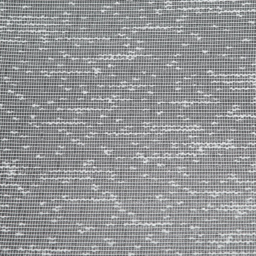 ZÁCLONA NA KROUŽCÍCH IDA 140X250 CM BÍLÁ