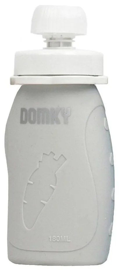 Domky Plnitelná silikonová kapsička 180 ml Zelená