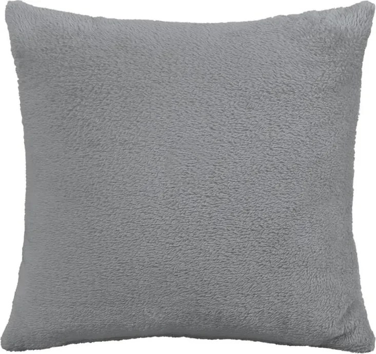 Bellatex Polštářek Mazlík Šedá 38x38 cm