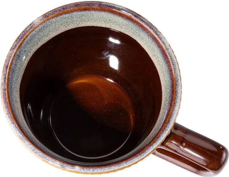 Keramický hrnek BROWN 410 ml