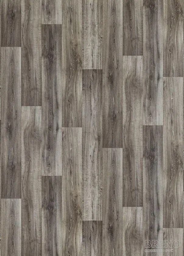 Breno PVC PURETEX Lime Oak 796M – tmavší dřevo, šíře 300 cm