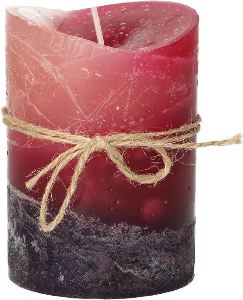 Svíčka Dorotea 10cm cherry