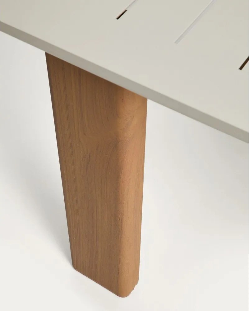 Kovový zahradní jídelní stůl 100x233 cm Livorno – Kave Home