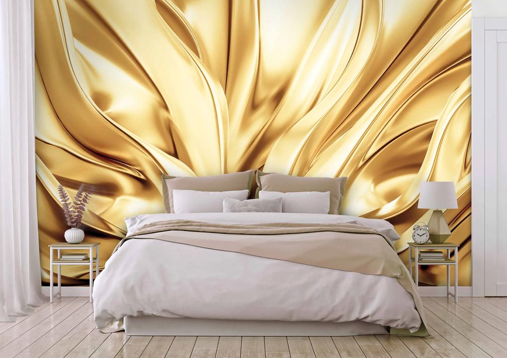 Malvis Tapeta Zlaté hedvábí Vel. (šířka x výška): 288 x 200 cm