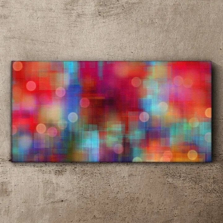 Obraz na plátně Dešťová abstrakce 140x70 cm